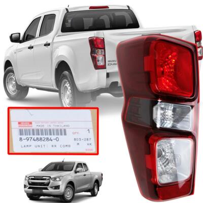 2020 Isuzu D-Max 1.9 Pickup Tail Light Assembly Left Lamp Lh Parts ...