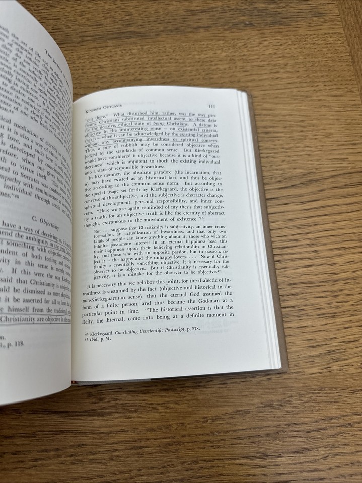 The Burden Of Soren Kierkegaard Edward John Carnell 1965 William B ...