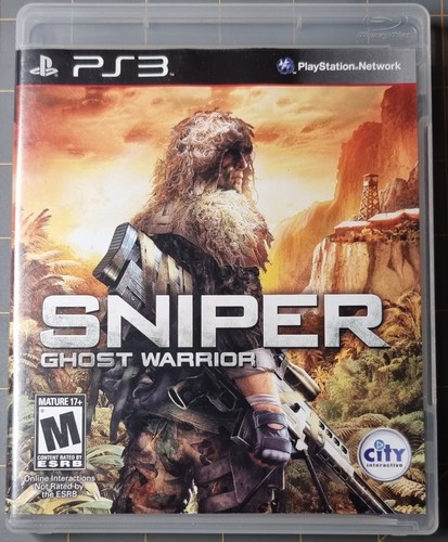 Sniper: Ghost Warrior Sony PlayStation 3 PS3 Shooter Game CIB TESTED ...