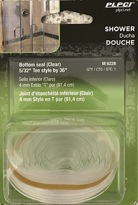 PLPCI Shower Door Bottom Sweep Seal - M 6228 - NEW | eBay