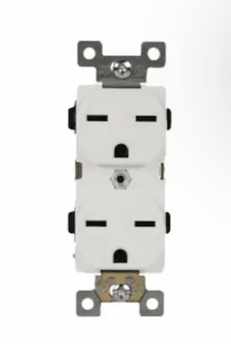 Duplex Electrical Receptacle Outlet 15 Amp 220V, 240V, 250V Industrial ...