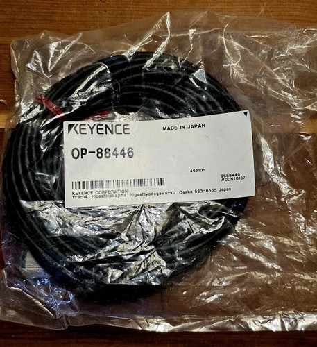 KEYENCE OP-88446 IO Link Cable. 10 M M12-4 Pin. New! | eBay Australia