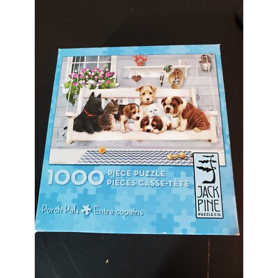 Jack Pine Puzzle Co 1000 piece jigsaw puzzle Porch Pals | eBay
