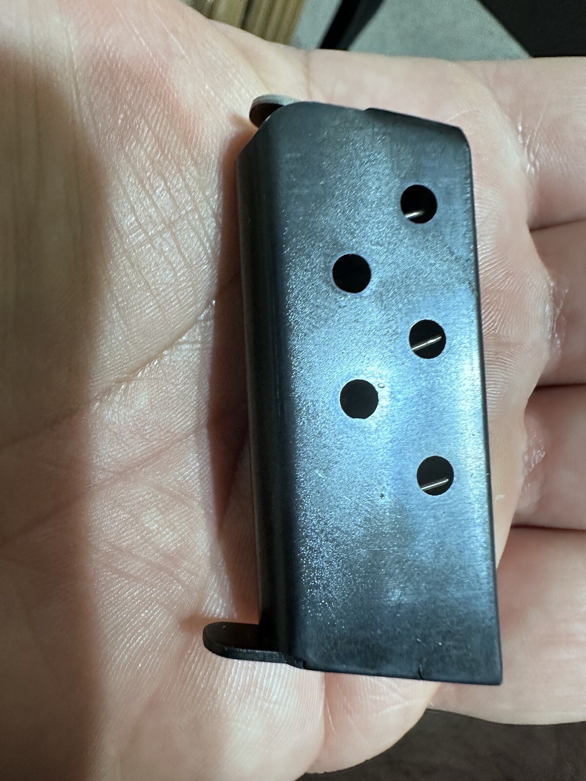 Magazine for Baby Browning 25 Auto Mag 25 ACP 6 Rd Blued Clip Baby ...