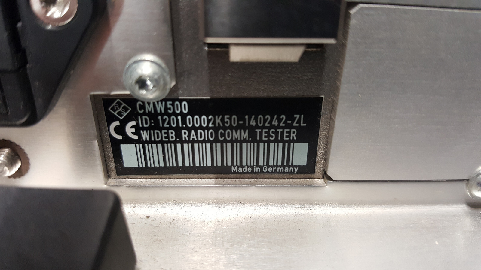 R&S CMW500 WIDEBAND RADIO COMMUNICATION TESTER 1201.0002K50 LTE WCDMA ...