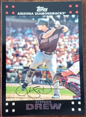 2007 TOPPS STEPHEN DREW ARIZONA DIAMONDBACKS CARD #285 NM/MT | eBay