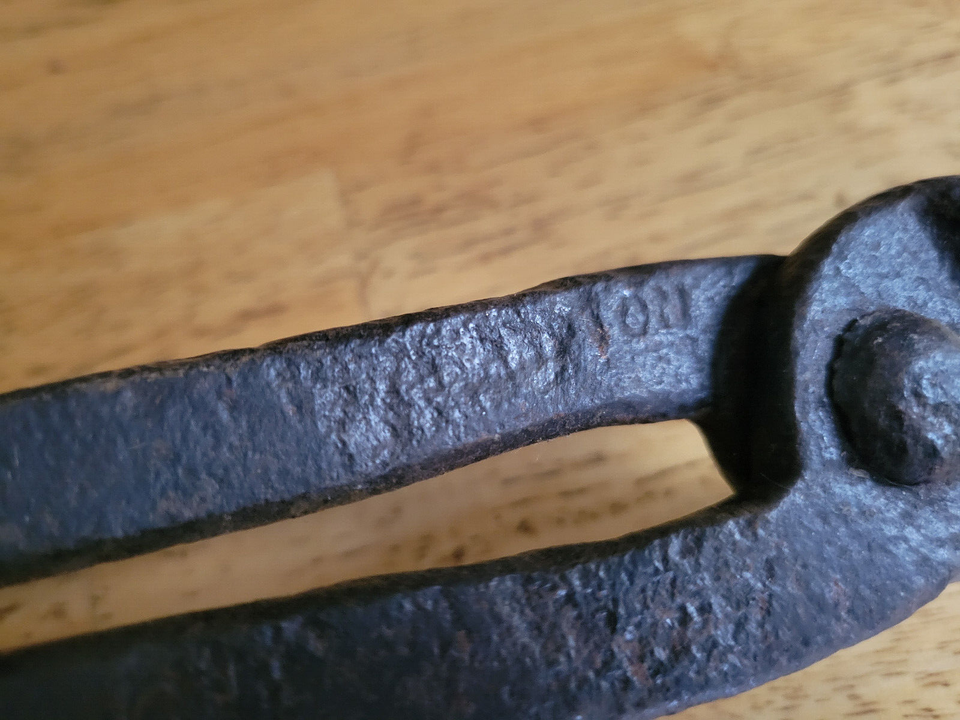 Antique 14" Hand Forged Iron Blacksmithing Reloading Tool Farm Barn ...