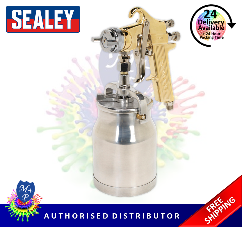 Sealey+S701+Spray+Gun+Professional+Suction+Feed+1.8mm+Set-Up for sale ...