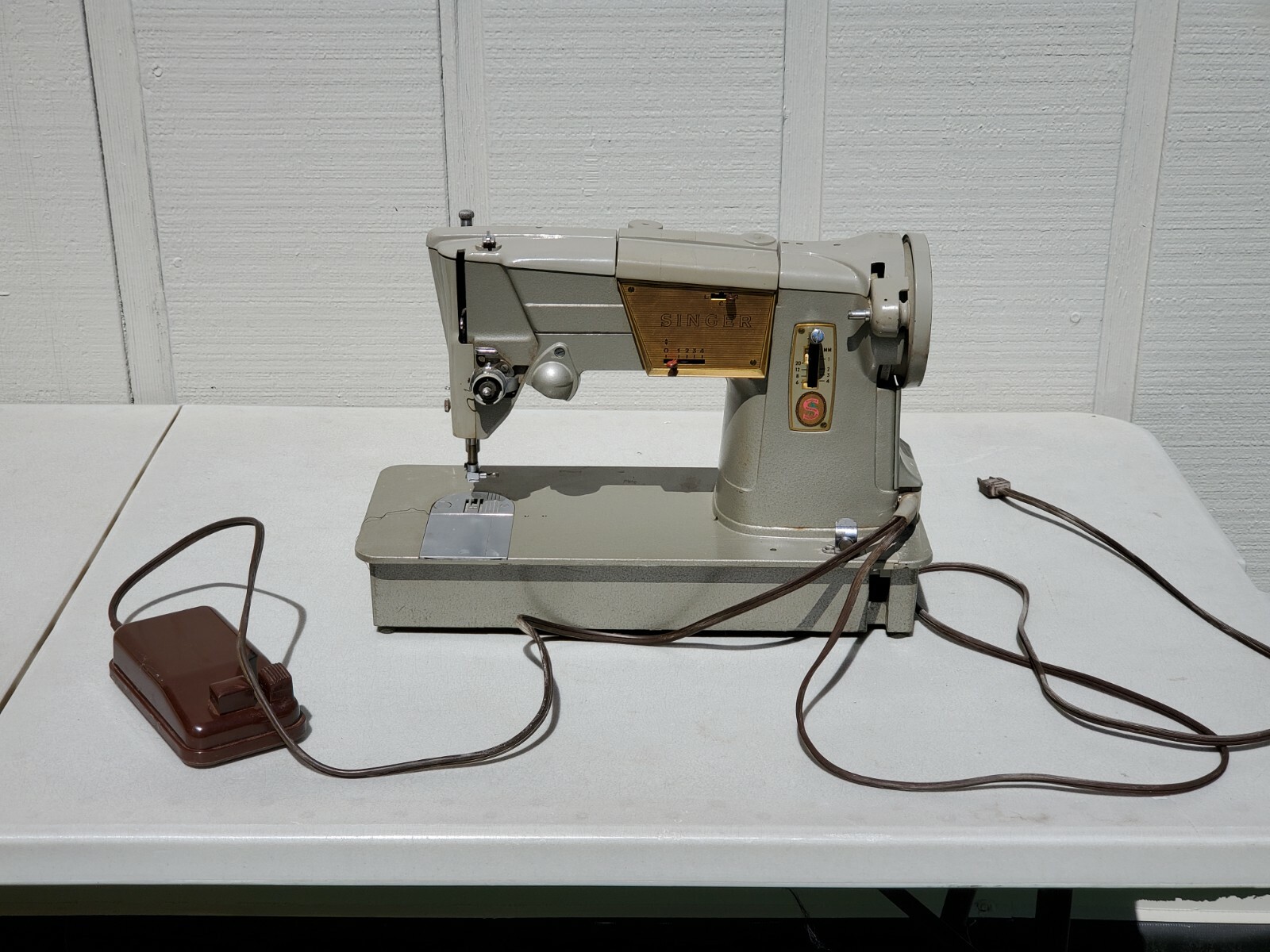 SINGER SEWING MACHINE HEAVY DUTY VINTAGE 13608M | eBay