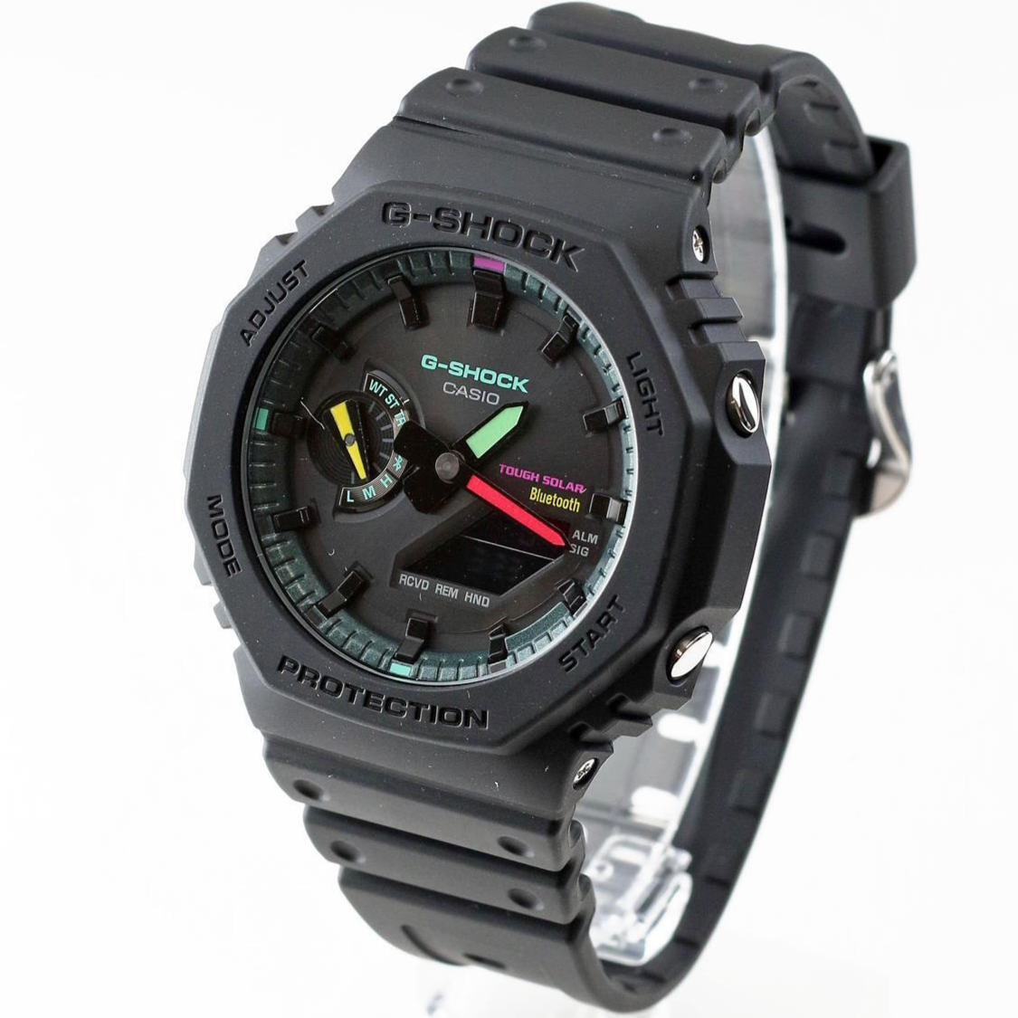 CASIO G-SHOCK GA-B2100MF-1AJF Multi Fluorescent color Bluetooth Solar ...
