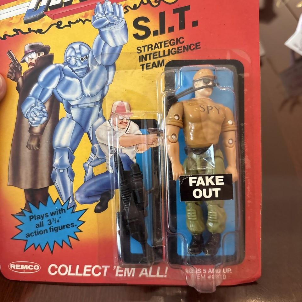 American Defense Action Figure SPY SERIES FAKE OUT REMCO MOC | eBay