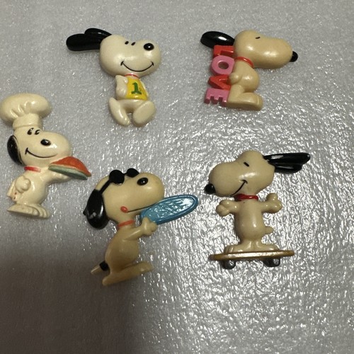 Snoopy Magnets Vintage Refrigerator Lot Of 5 Charles Schultz | eBay