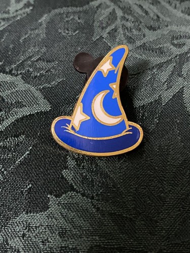 Disney Mickey Fantasia hat pin badge The Sorcerer's Apprentice #543ace ...