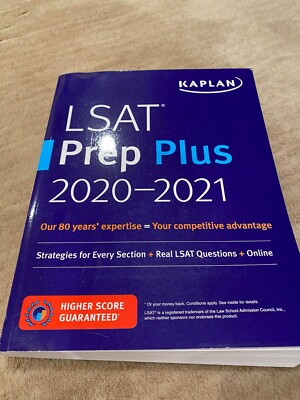 LSAT PREP PLUS 2020-2021 (like new) | eBay