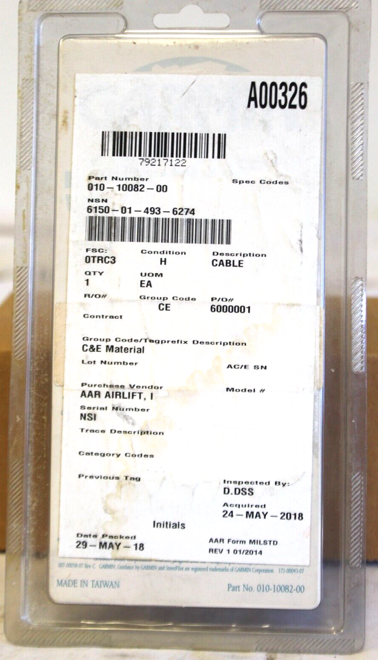 Garmin GPS Power Data Cable P/N: 010-10082-00 (A-7) | eBay