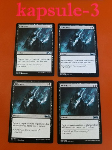 4x Eliminate | M21 Core Set 2021 | MTG Magic Cards | eBay