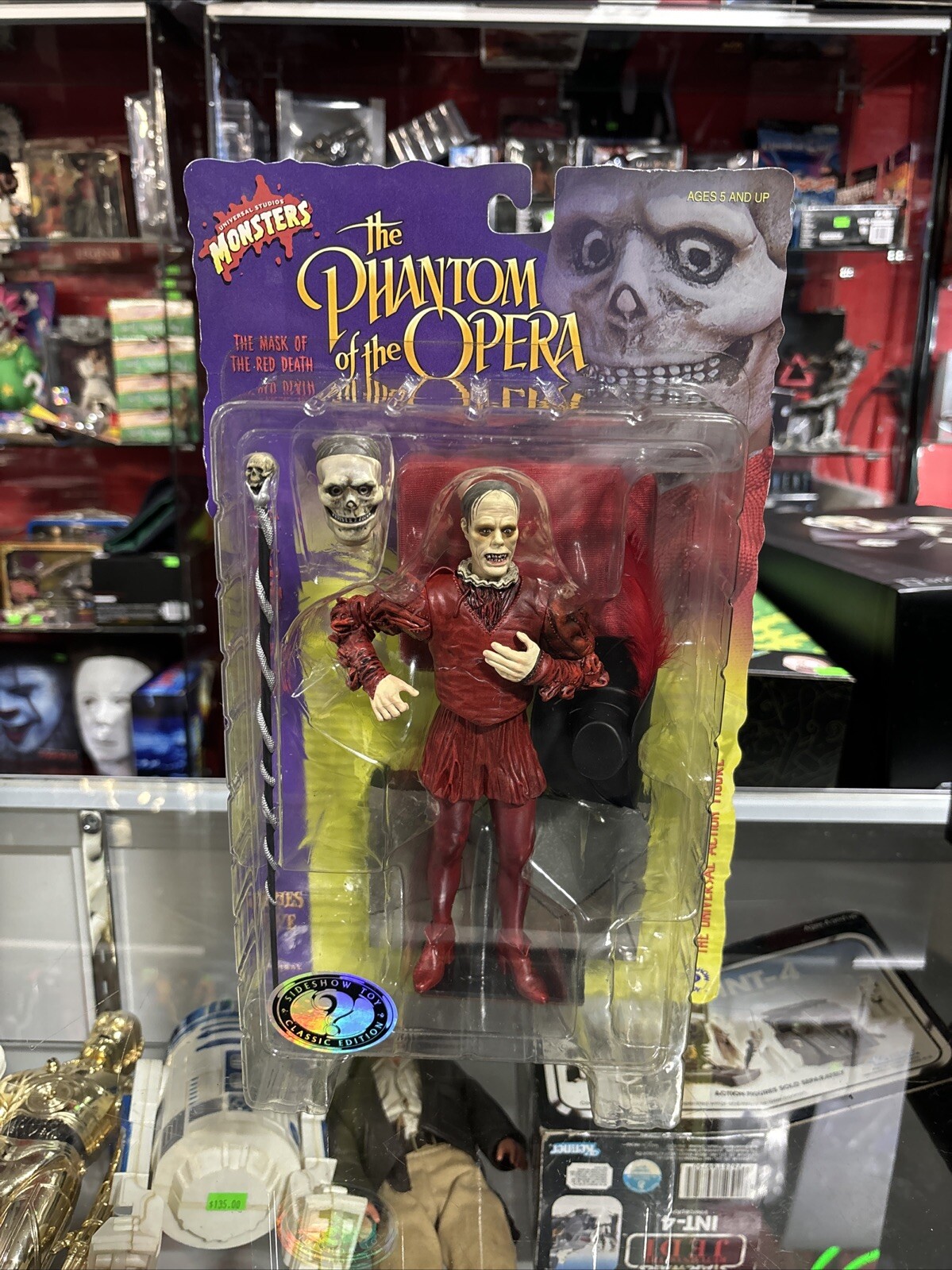 Sideshow Toys Universal Monsters Phantom of the Opera Red Death Mask ...