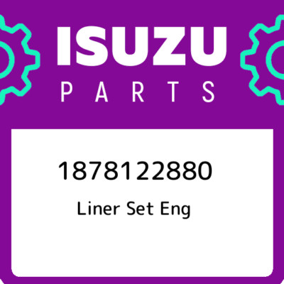 1878122880 Isuzu Liner set eng 1878122880, New Genuine OEM Part | eBay