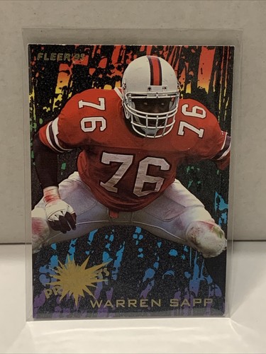 Warren Sapp 1995 Fleer NFL Prospects #14 Rookie Card | eBay