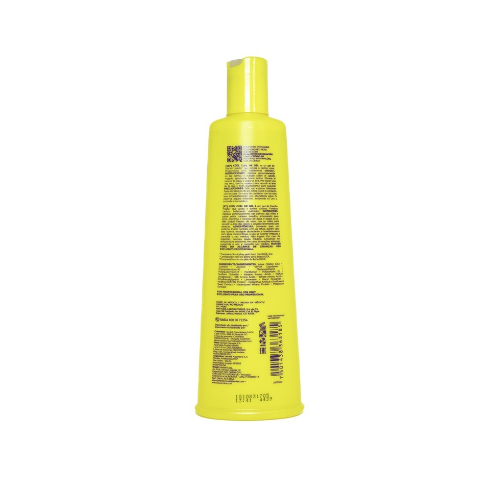 KUUL CURL ME. Curly Hair Gel, Define Curls, Medium Hold 10.1 Oz Ea | eBay