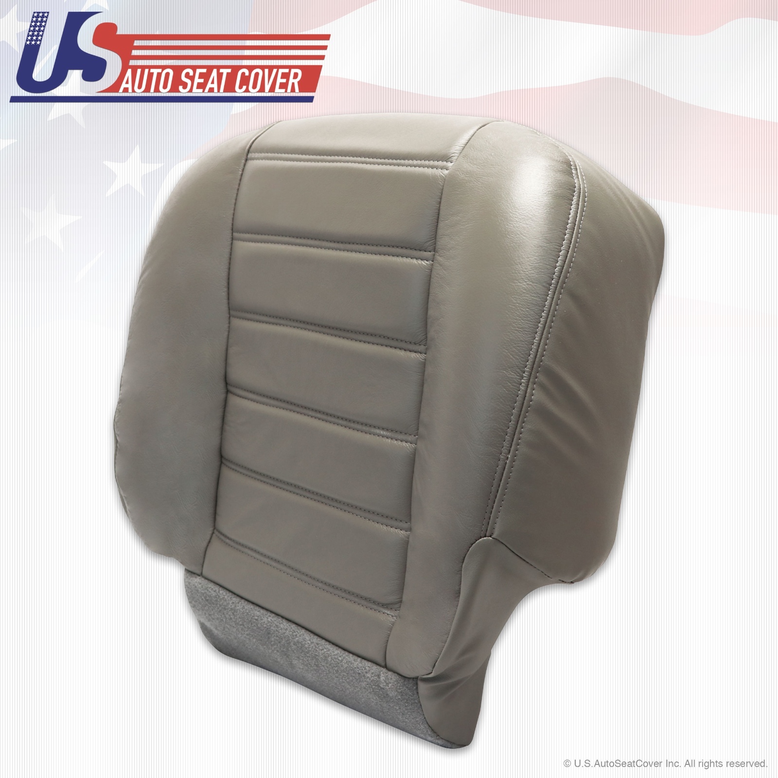 2003 to 2007 Hummer H2 Driver Side Bottom Genuine Leather Seat Cover ...