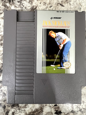 Jack Nicklaus Golf - NES Nintendo Game Authentic Cartridge Only ...