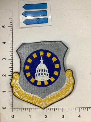 VINTAGE USAF HEADQUARTERS COMMAND SQUADRON PATCH | eBay