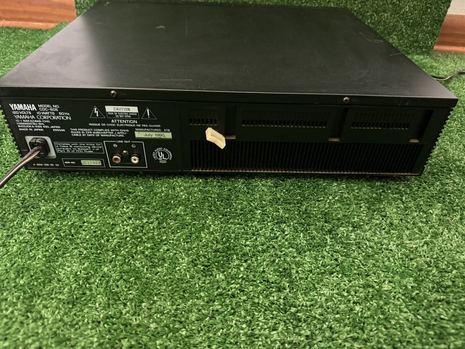 Yamaha CDC-605 5-Disc Automatic CD Changer Player - Parts Only | eBay
