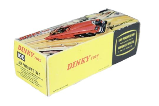 Dinky 100 Lady Penelope's Fab 1 Thunderbirds with repro box and 3 ...