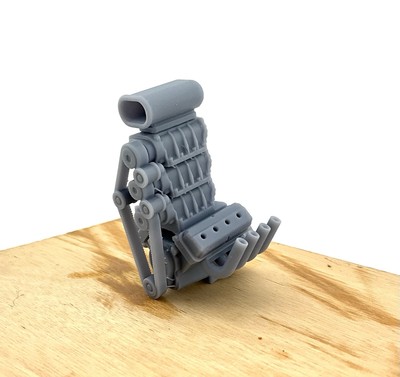 1/16 Tall Triple Blower Engine 3d Printed | eBay