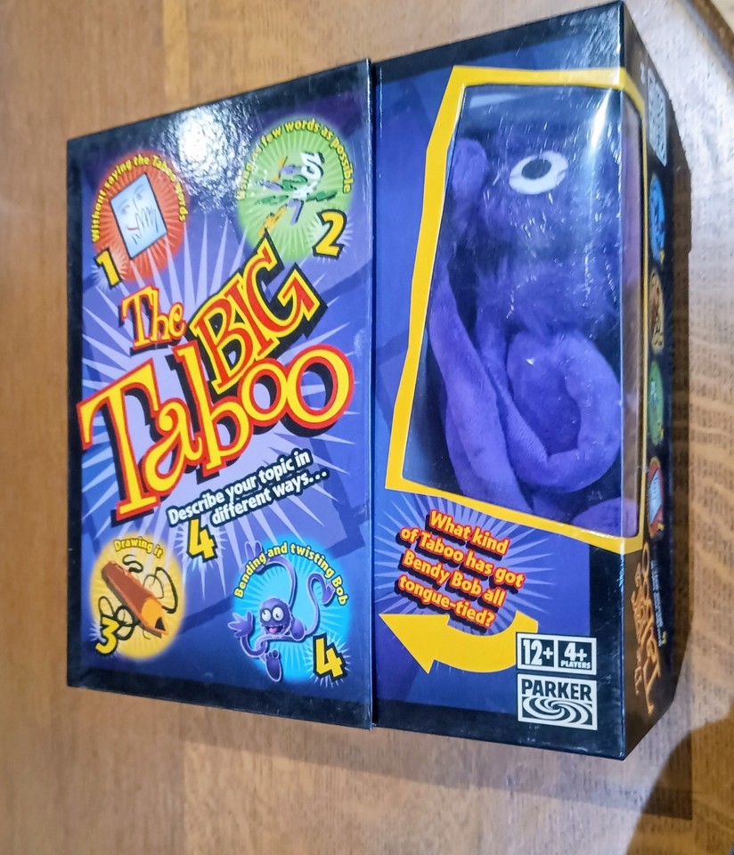 The Big Taboo Board Game (2006) Family Party (age12+) - Complete with ...