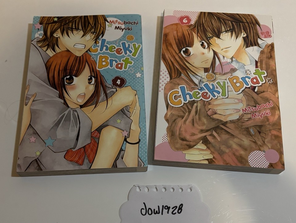 Cheeky Brat ENGLISH manga Vol 1-4 & 6 Mitsubachi Miyuki Romance Manga ...