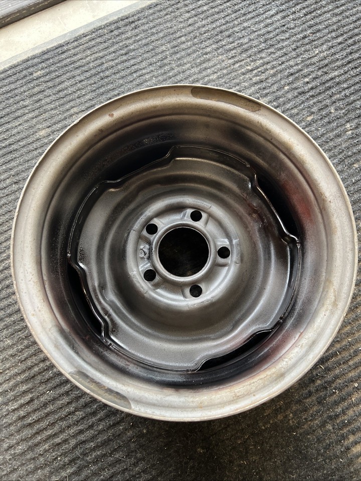 Original Ford 14” x 6” Rim 5 on 4-1/2” Mustang Steel Wheel | eBay