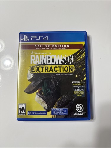Tom Clancy's Rainbow Six Extraction - Deluxe Edition (PS4) Case And ...