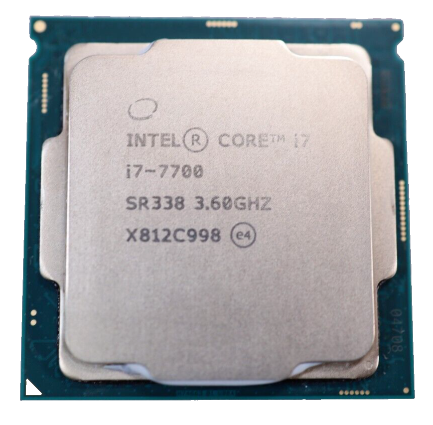 Intel Core i7-7700 3.6GHz Quad Core 8MB 65W FCLGA1151 64-bit Processor ...