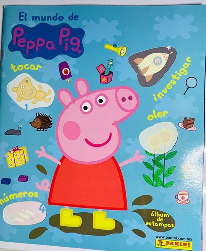 Peppa Pig Panini Sticker Box Factory Sealed Box 50 Packs 250 Stickers ...
