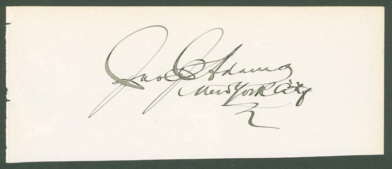 John Adams Signature