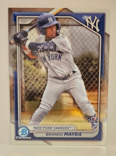 2024 Bowman Chrome Prospects #BCP-84 Brando Mayea New York Yankees | eBay