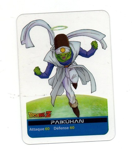 DRAGON BALL Z - Lamincards n° 99 - Partie 4 - PAIKUHAN (204) | eBay