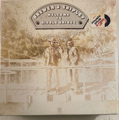 BREWER & SHIPLEY – WELCOME TO RIDDLE BRIDGE - VINYL LP BLACK - VG+ - A9 ...