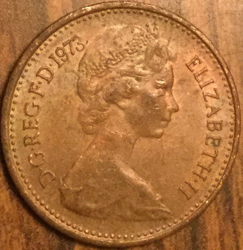 1973 UK GB GREAT BRITAIN NEW 1/2 PENNY COIN | eBay