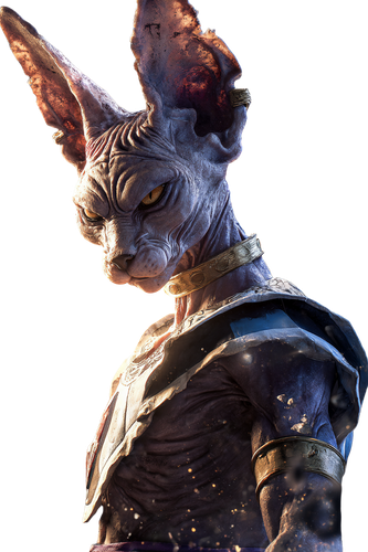 Beerus Portrait Poster Vinyl Car Decal Sticker – Waterproof & UV ...