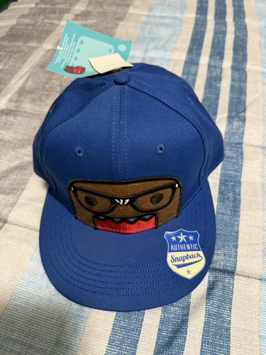 DOMO Nerd Glasses “I Love Nerds” Blue Adjustable Snapback Hat New With ...