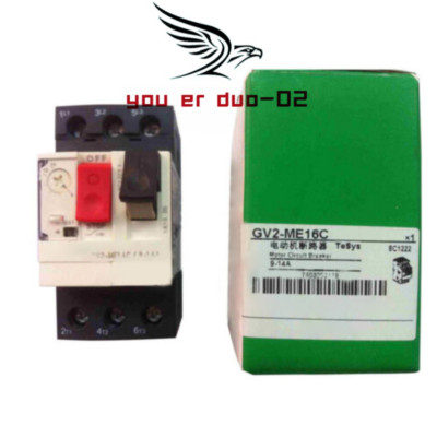 New Schneider Motor Circuit Breaker GV2ME16C 9-14A (substitute GV2ME16 ...