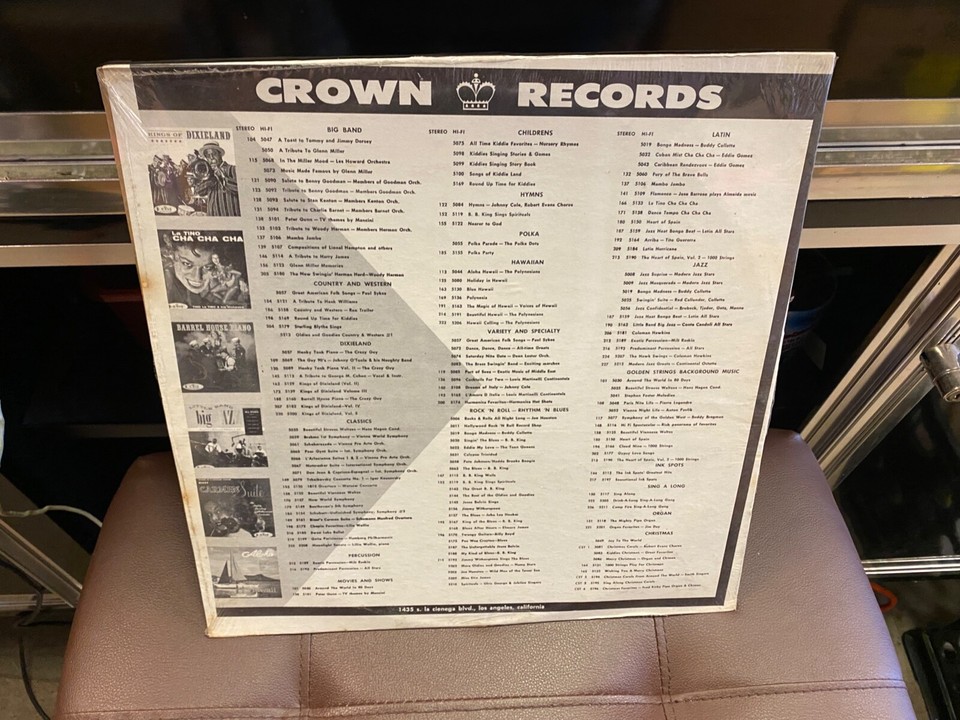 Brook Benton and Jessie Belvin LP Crown stereo [classic R&B] SEALED ...