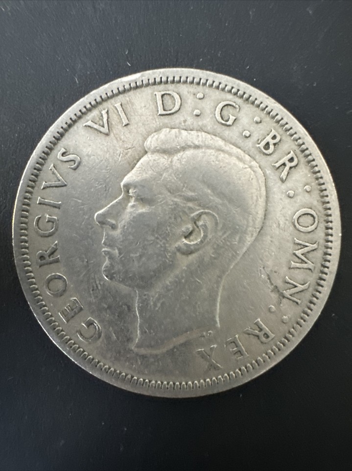 Great Britain King George VI Cupro-Nickel Half Crown - 1949 | eBay