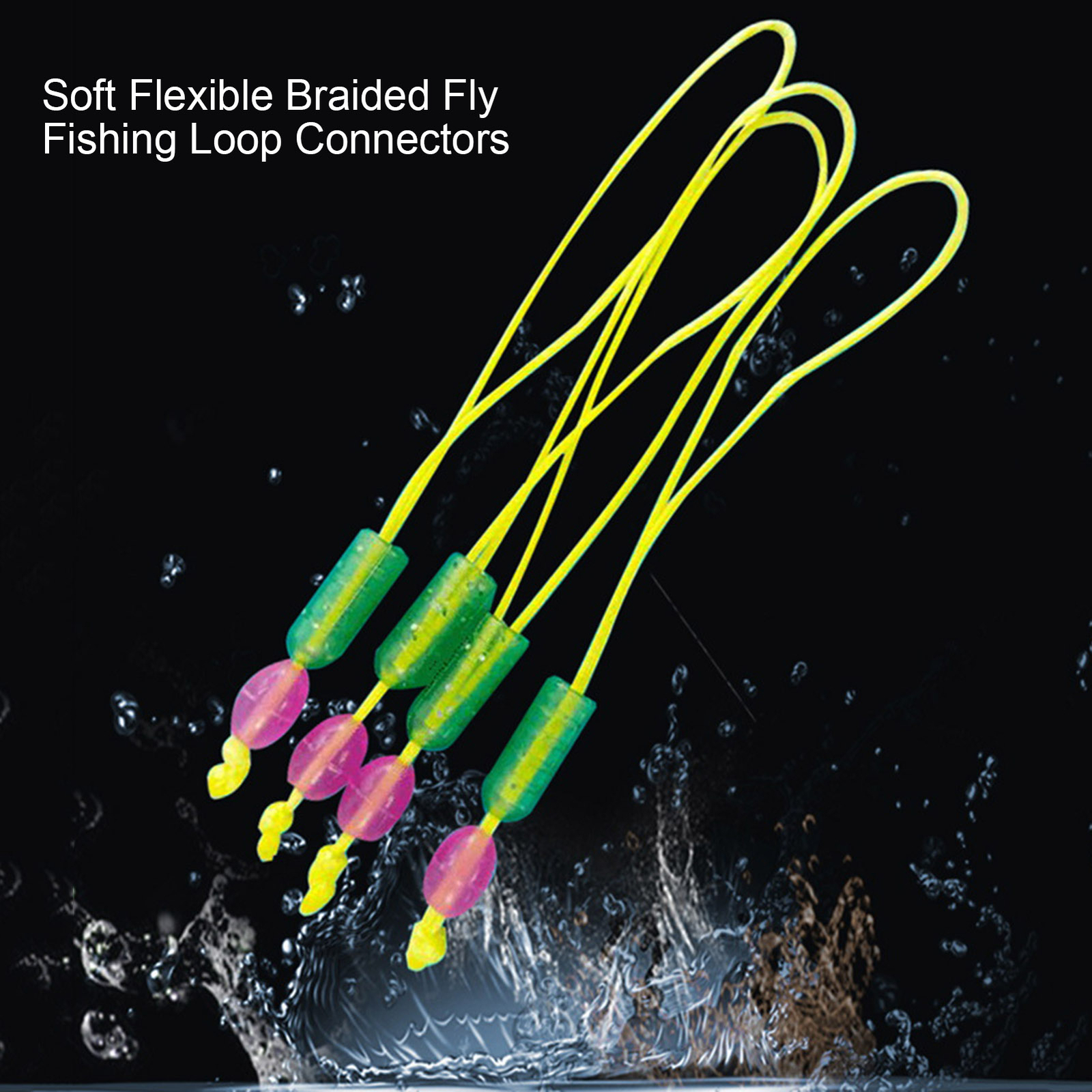 Fly Fishing Braided Line Loop Connector Weight Forward Floating Leader ...