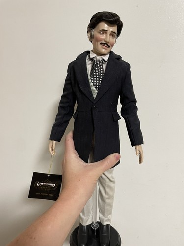 Franklin Mint RHETT BUTLER 17" Vinyl DOLL in SUIT with vest and tie | eBay