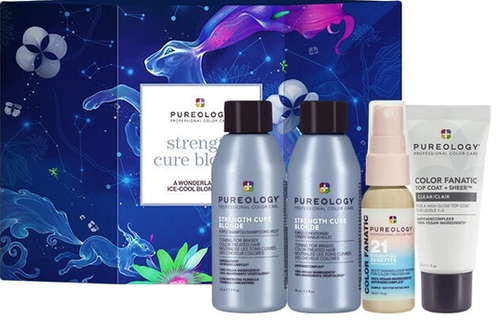 Pureology Strength Cure Blonde Holiday Mini Gift Set | eBay