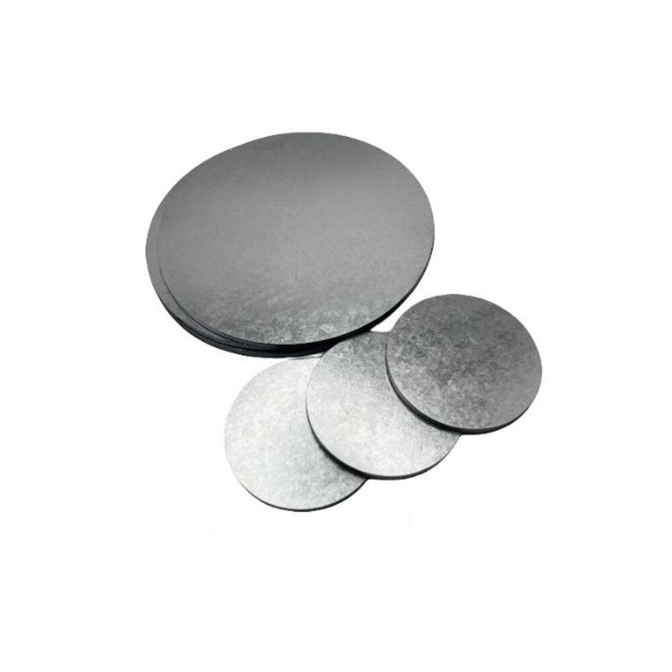 Disc Galvanized Metal Plate DIY Circular Plate Dia Ø 50mm-500mm Thick 0 ...